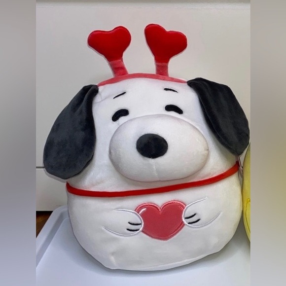 Squishmallows | Toys | Nwt 8 Snoopy Squishmallow Peanuts Valentines Day Collection | Poshmark